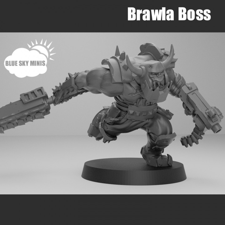 3D Printable Brawla Boys by Blue Sky Minis