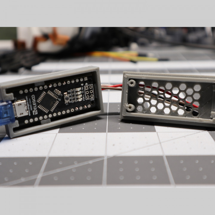 3D Printable Arduino Nano Case by Jorge Perez Paz 3D Printable Arduino Nano Case by Jorge Perez Paz