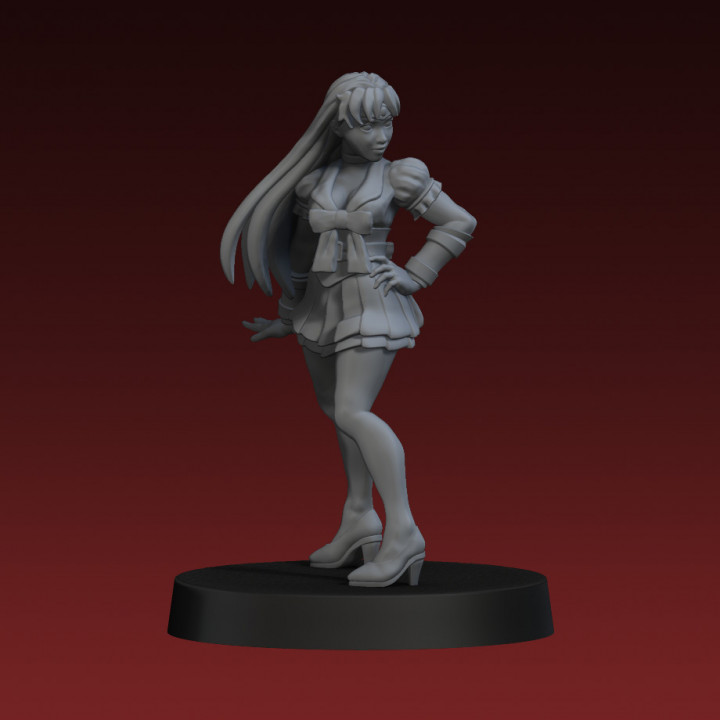 3D Printable Mars Princess - 32mm - DnD by EthanTSavage