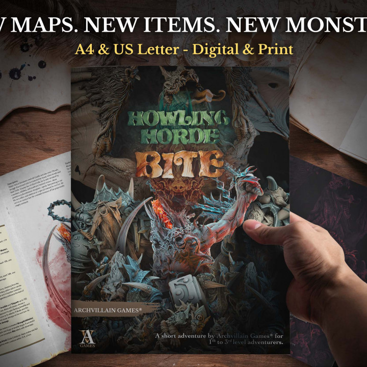 Download Archvillain Adventures -Howling Horde : Bite von Archvillain Games