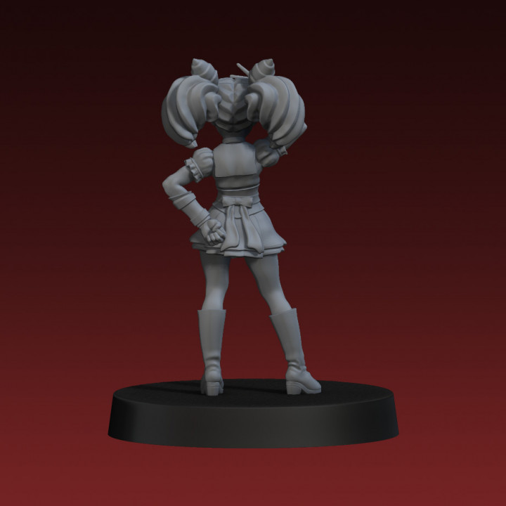 3D Printable Little Lunar Princess - 32mm - DnD by EthanTSavage