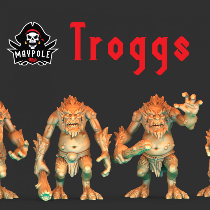 3D Printable Troggs by Evgenii Tkachenko