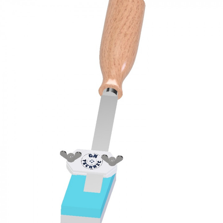 3D Printable Wood chisel sharpener by Piotr Kłosek