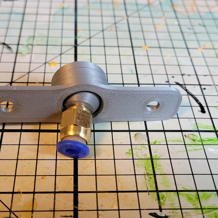 3D Printable Rotary Filament Pass-Through by Tyler Martin