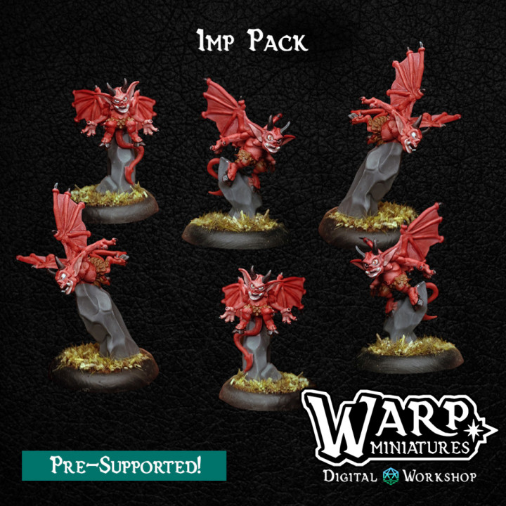 3D Printable Imp Pack by Warp Miniatures
