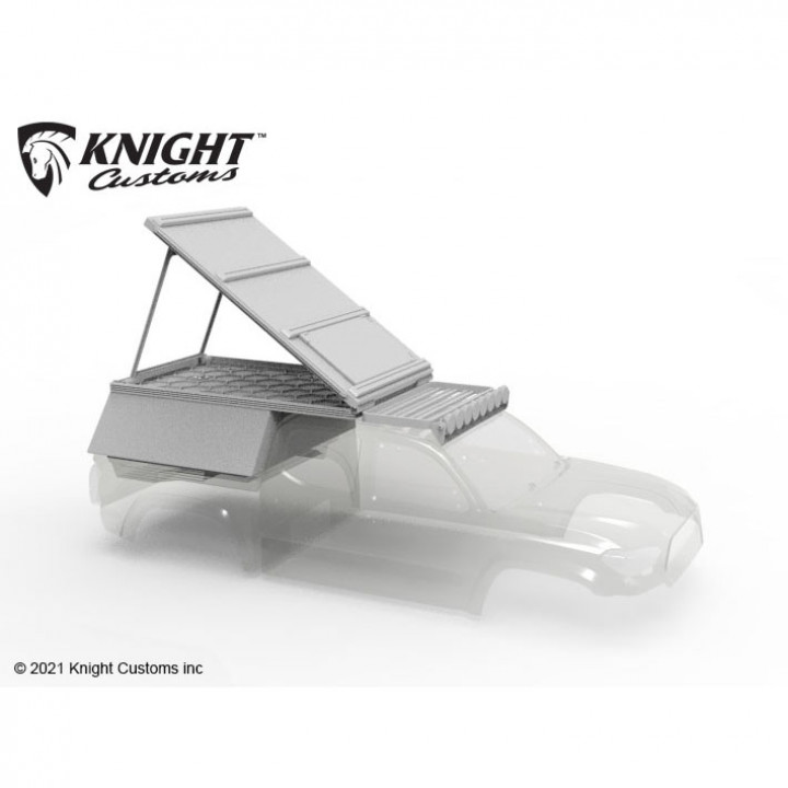 3D Printable Knightrunner Pop Up Camper by Knight Customs