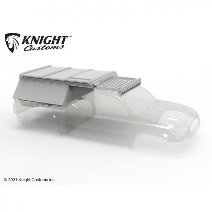 3D Printable Knightrunner Pop Up Camper by Knight Customs