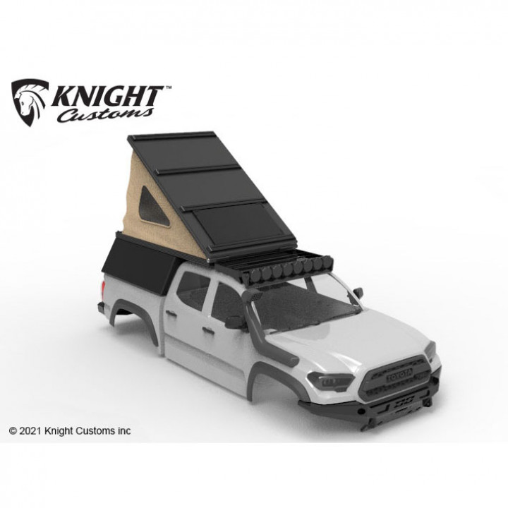 3D Printable Knightrunner Pop Up Camper by Knight Customs