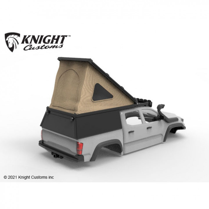 3D Printable Knightrunner Pop Up Camper by Knight Customs