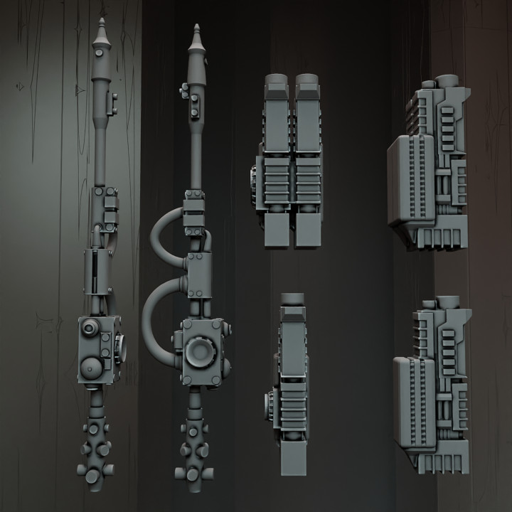 3D Printable The Authority Vol. 2 Bundle by bLUARt