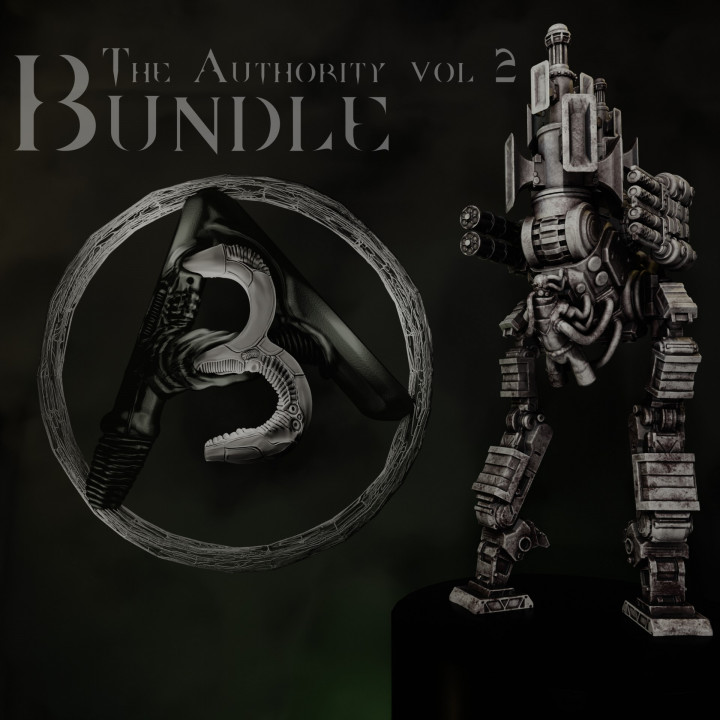 3D Printable The Authority Vol. 2 Bundle by bLUARt