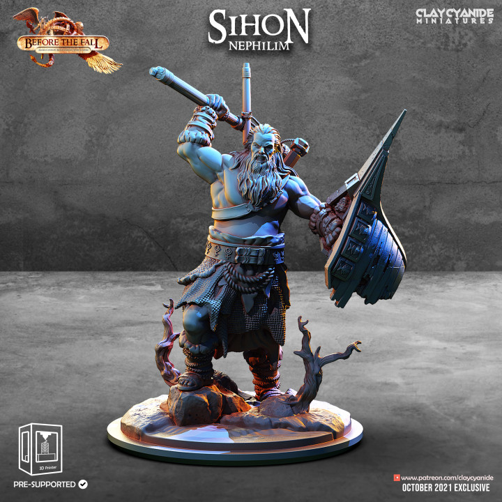 3D Printable Fallen Angels by Clay Cyanide Miniatures