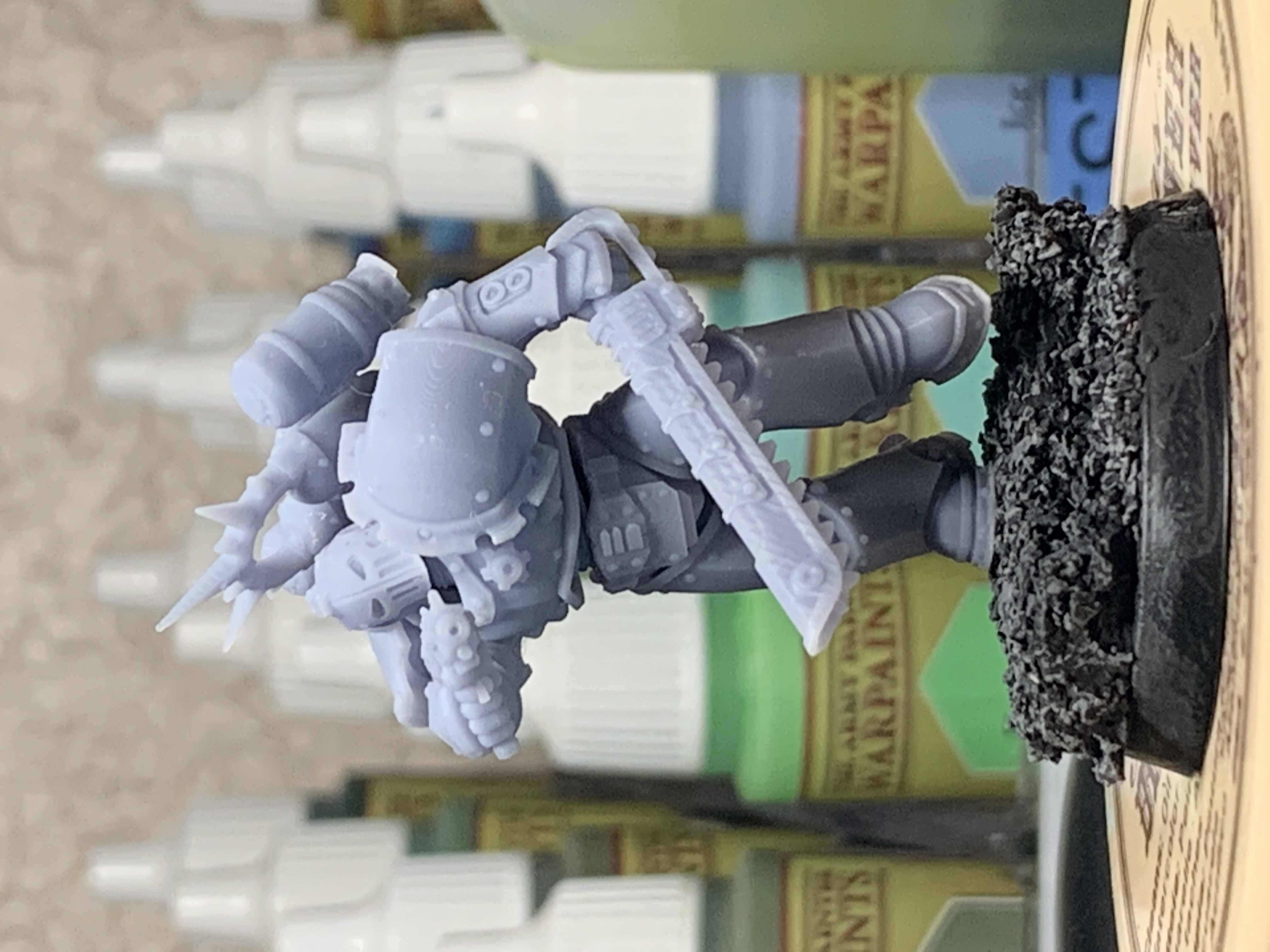 3D Printable Frontline Squad – Space Knights by RedMakers