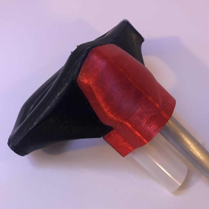 3D Printable Pyro Gauntlet - Fire Bending - Avatar Flame Fist by Colton ...