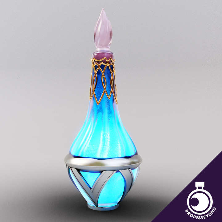 3D Printable Elven Phial by Props&Beyond