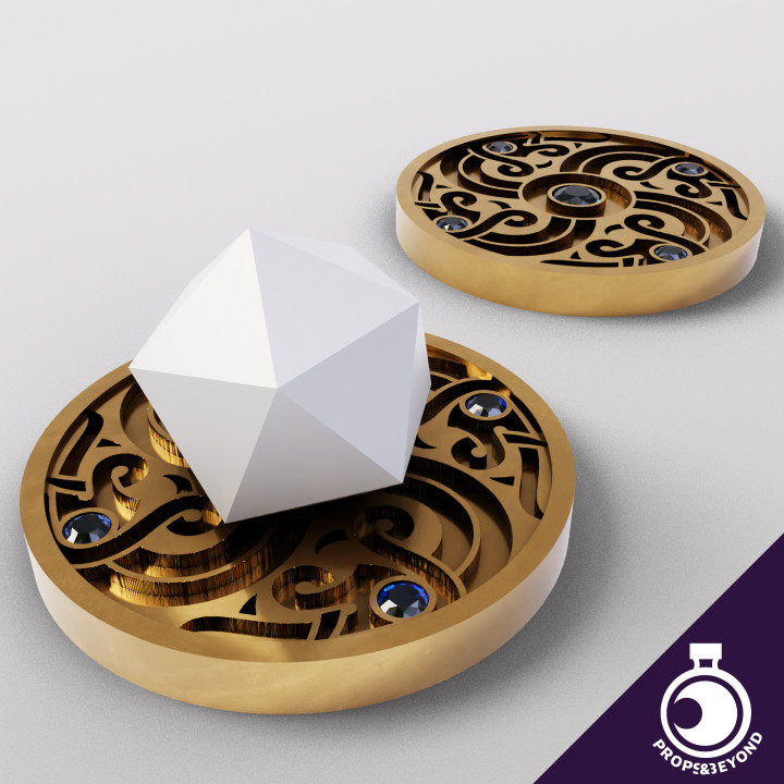 3D Printable Inspiration Token by Props&Beyond
