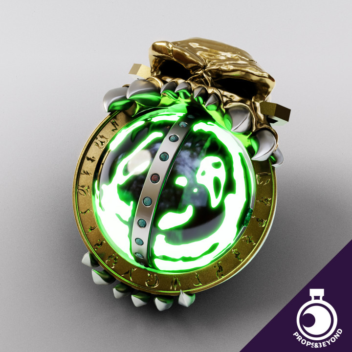 3D Printable Talisman of the Sphere by Props&Beyond