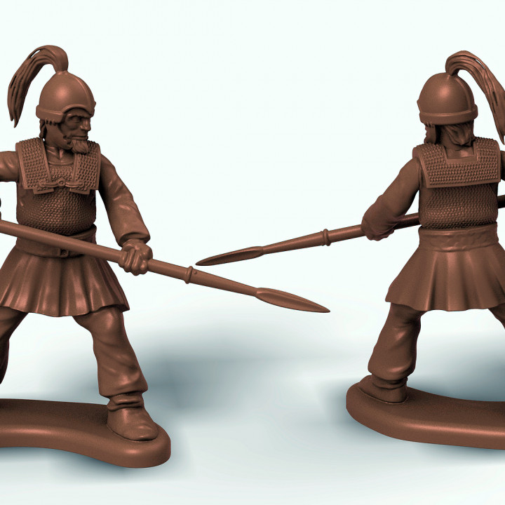 3D Printable Scythian Warriors and Horses of the Steppe (Amazons ...