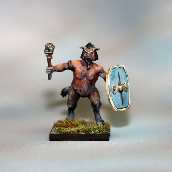 3D Printable Satyrs by Robert G Dunham