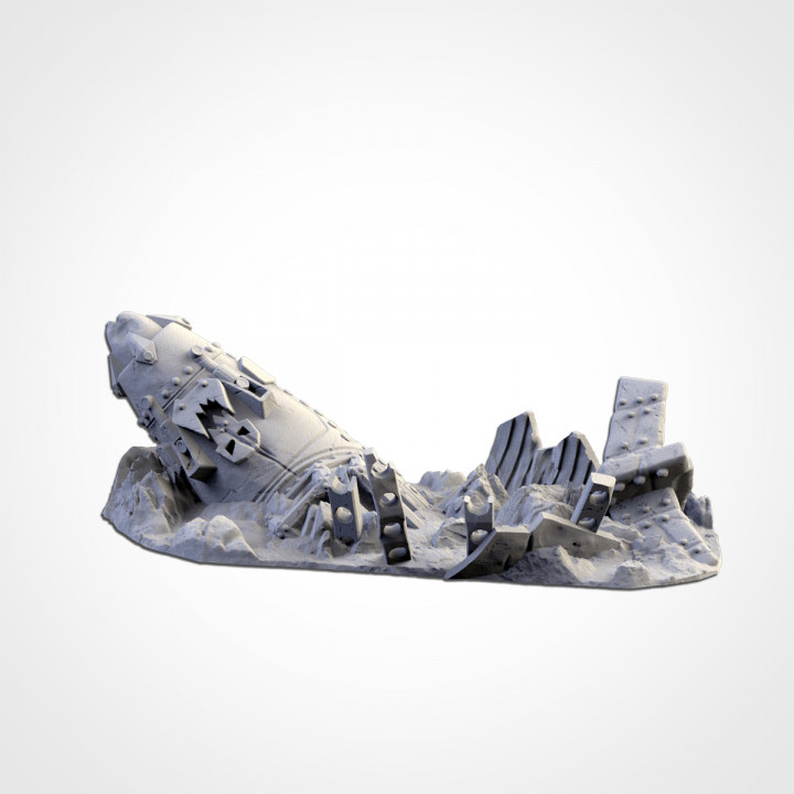 3D Printable CRASHED PLANES by Txarli Factory