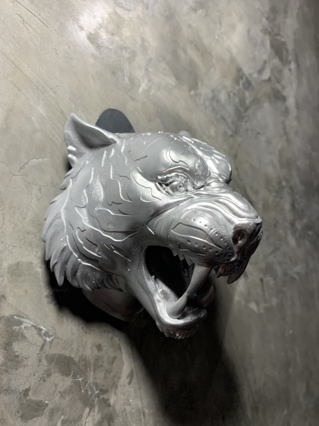 3D Printable Tiger Head by Art of V