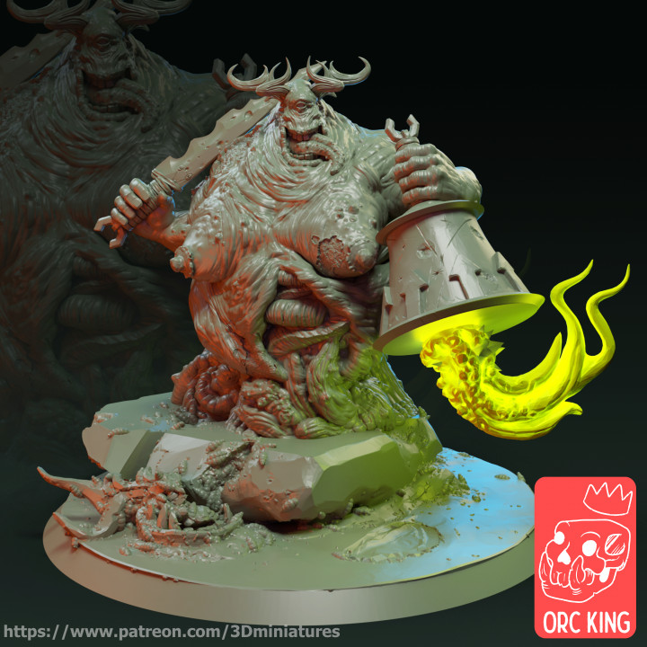 3D Printable Great Unclean God by Orc King Studio