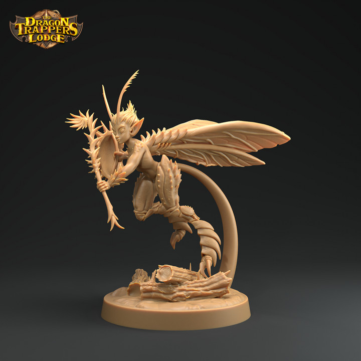 3D Printable Modular Fairies | Unseelie Guard - Presupported by The ...