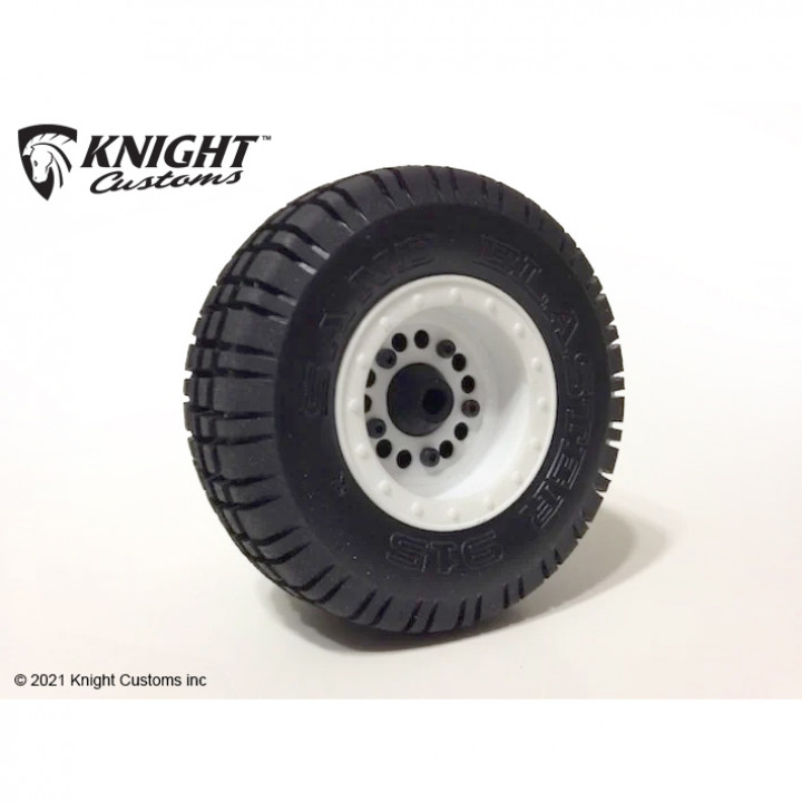 3D Printable Military Beadlock covers by Knight Customs