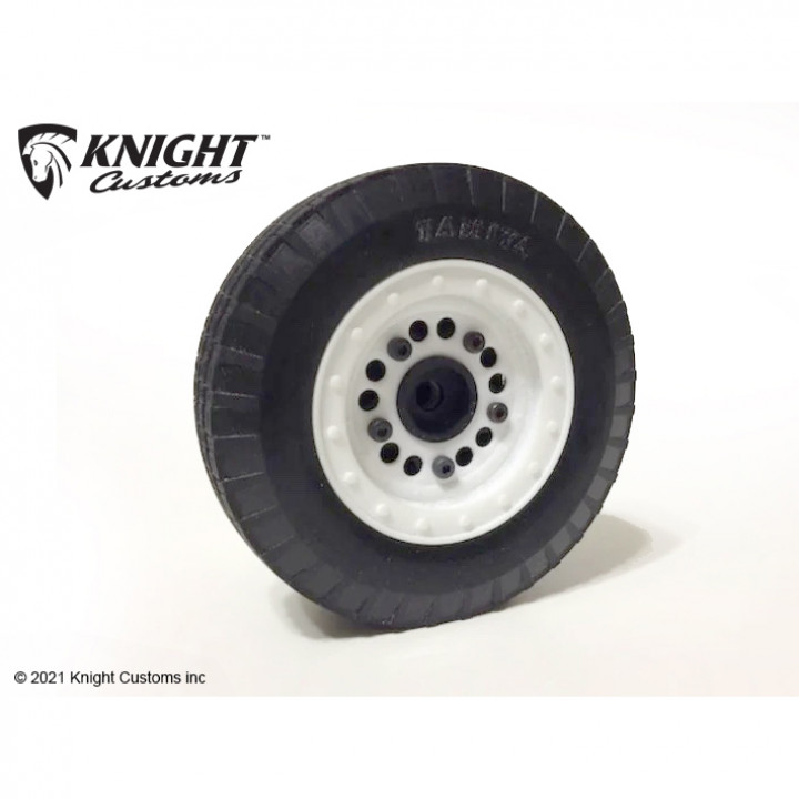 3D Printable Military Beadlock covers by Knight Customs