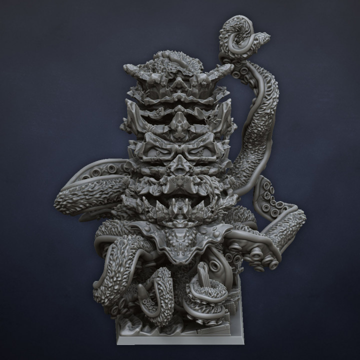 3D Printable Kraken by Dragon's Lake Miniaturas