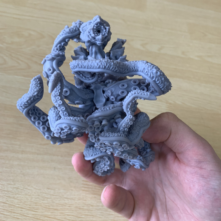 3D Printable Kraken by Dragon's Lake Miniaturas