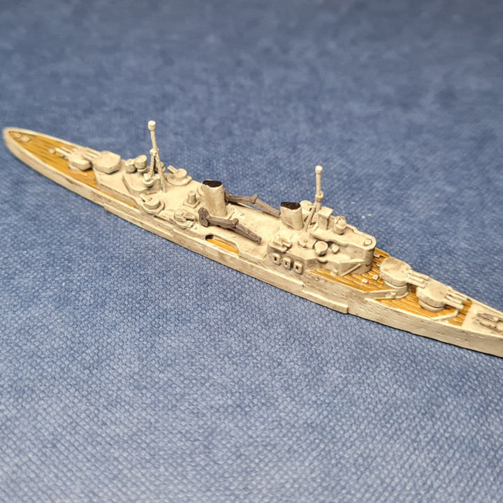 3D Printable Town class Light cruiser - Southampton subclass by Lee McColl