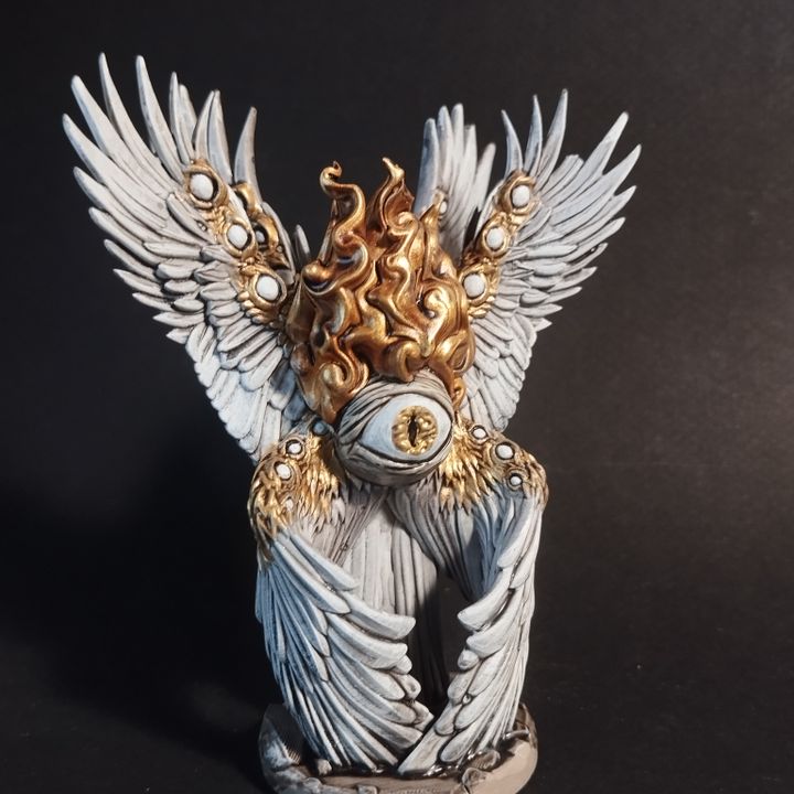 3D Print of True Form Angel by luicestmoi