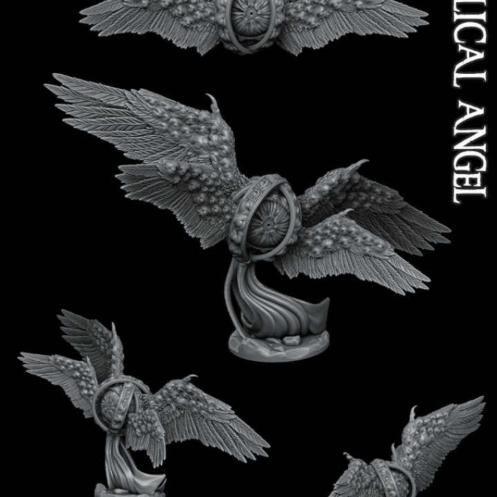 3D Printable Biblical Angel by RocketPigGames