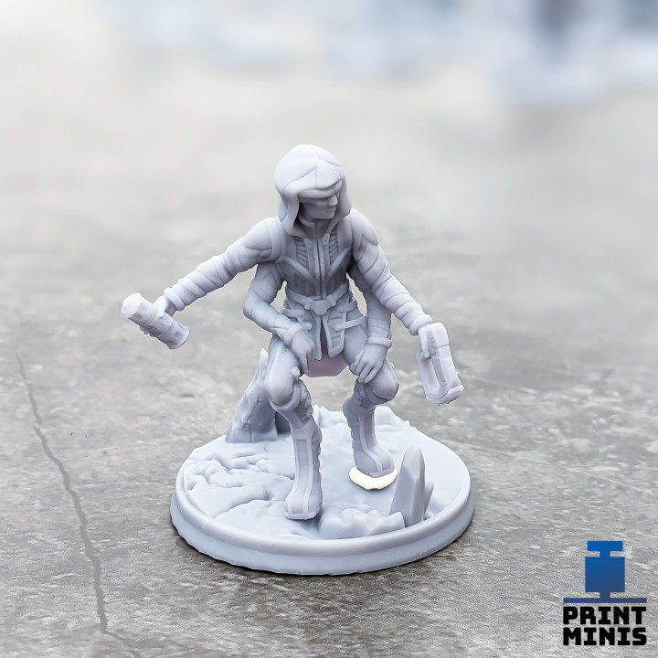 3D Printable Narin - Zeki Alien Scientist - Expedition Collection by ...