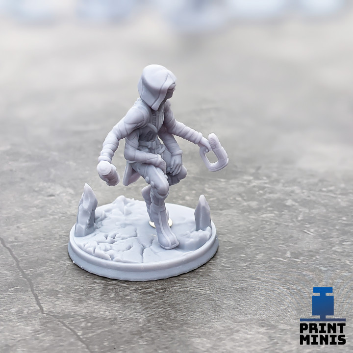 3D Printable Narin - Zeki Alien Scientist - Expedition Collection by ...