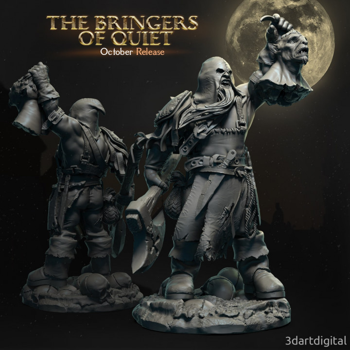 3D Printable The Bringers of Quiet: October Release by 3dartdigital