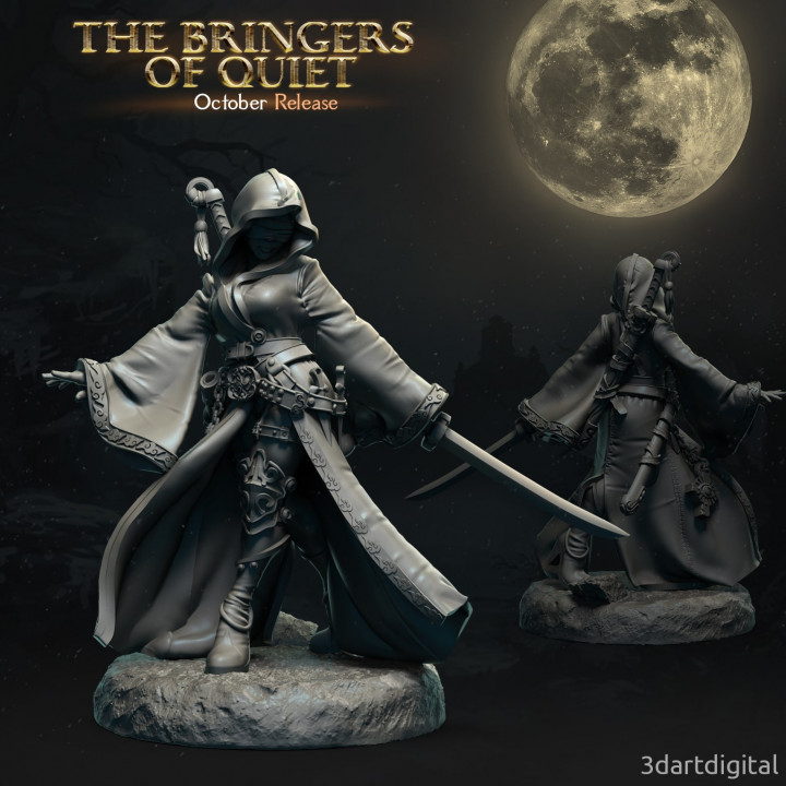 3D Printable The Bringers of Quiet: October Release by 3dartdigital