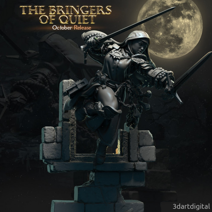 3D Printable The Bringers of Quiet: October Release by 3dartdigital