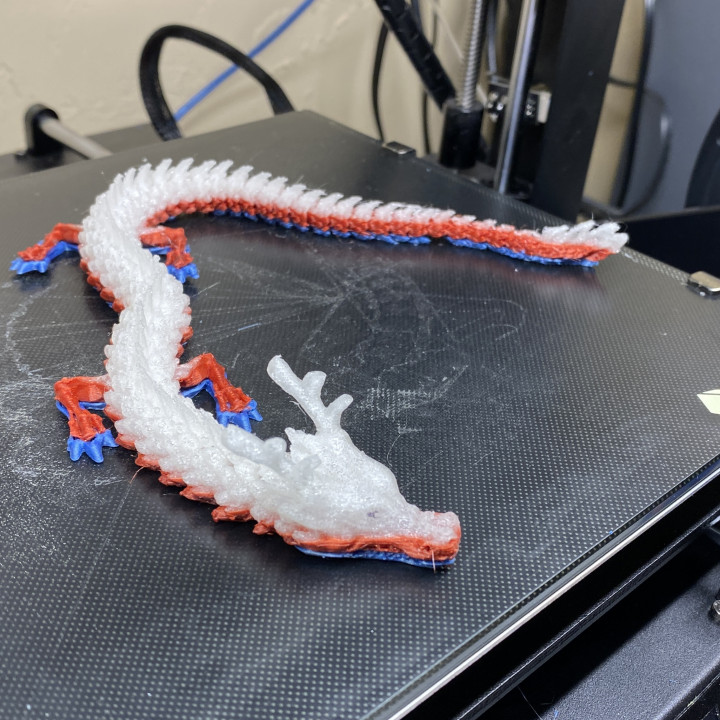 3D Print of Articulated Dragon by ronnirooster405