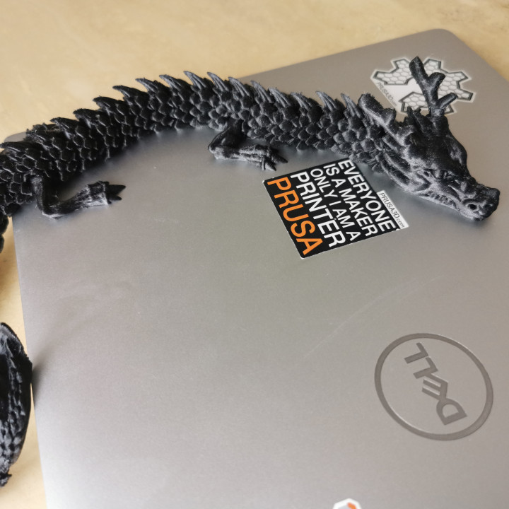 3D Print of Articulated Dragon by wilfriedkafando