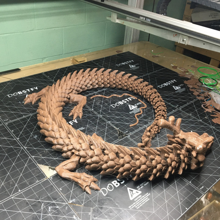 3D Print of Articulated Dragon by strohm81