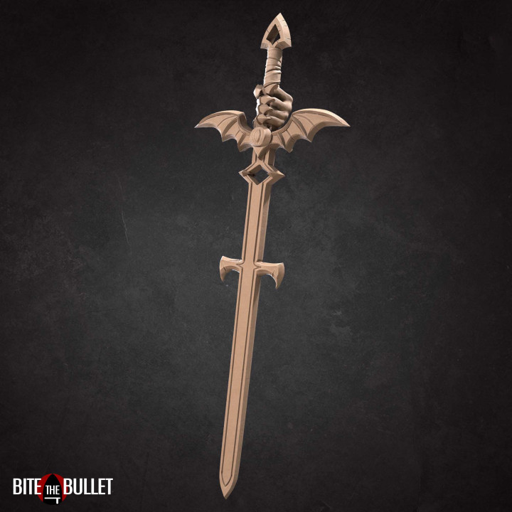 3D Printable Dorian, the Vampire Knight by Bite the Bullet