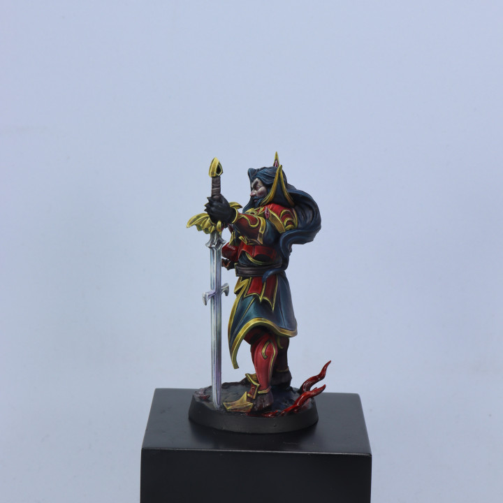 3D Printable Dorian, the Vampire Knight by Bite the Bullet