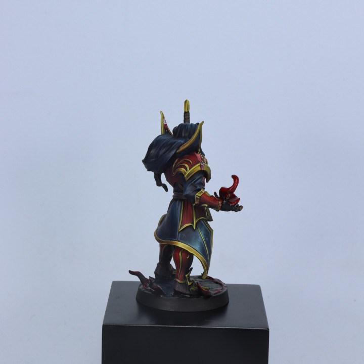 3D Printable Dorian, the Vampire Knight by Bite the Bullet