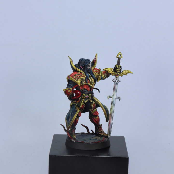 3D Printable Dorian, the Vampire Knight by Bite the Bullet