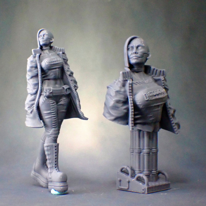 3D Printable Reward Pack #14 | Cyberpunk by Bella Nacht Minis