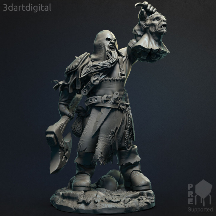 3D Printable Executioner by 3dartdigital
