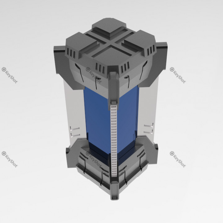 3D Printable Halo Infinite Fusion Coil by Aguilar Workshop