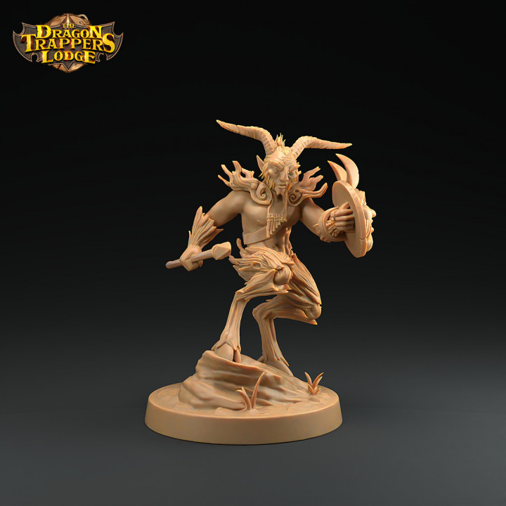 3D Printable Fauns - Modular Fauns - Presupported by The Dragon ...
